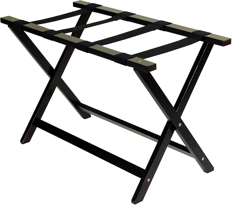 Heavy Duty 30" Extra-Wide Luggage Rack, solid wood - Walmart.com