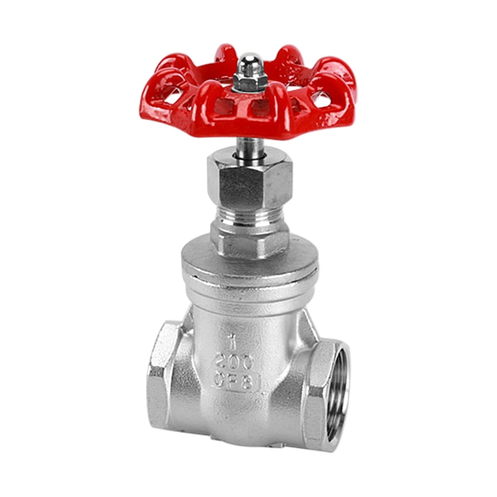 Heavy Duty 304 Stainless Steel Gate Valves High Pressure Water Valves 1 ...
