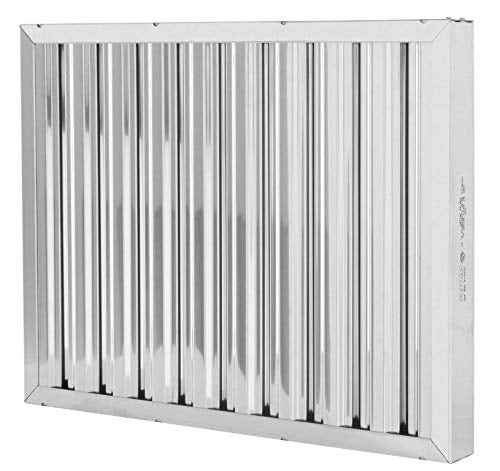 Heavy-Duty 304 Stainless Steel Grease Baffle Range Hood Filter. UL, UL ...
