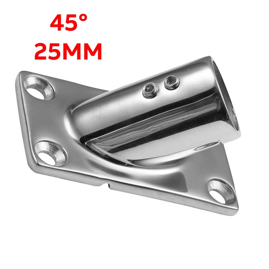 Heavy Duty 316 Stainless Steel Boat Hand Rail Fitting Rectangular Base ...