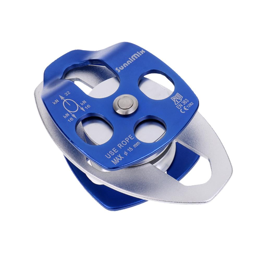 Heavy Duty 32KN/7100lbs Double Pulley with Ball Bearing and for Max ...