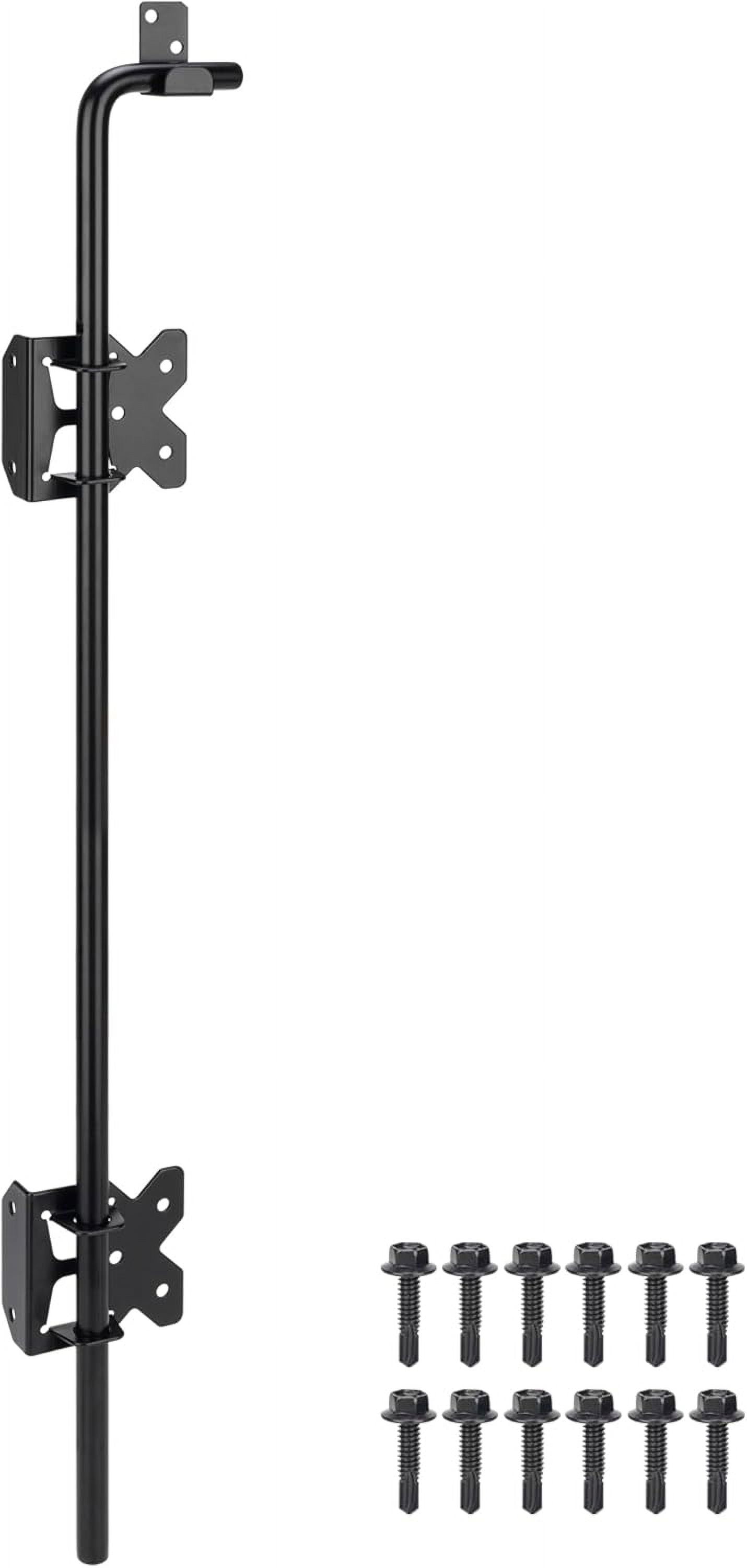 The Heavy Duty 36 Inch Cane Bolt Gate Drop Rod Gate Stopper Hardware ...
