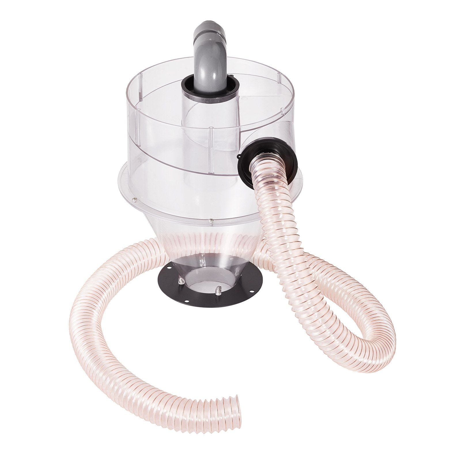 Heavy-Duty 4" Cyclone Dust Separator for Vacuum Cleaners – Works with 5 ...