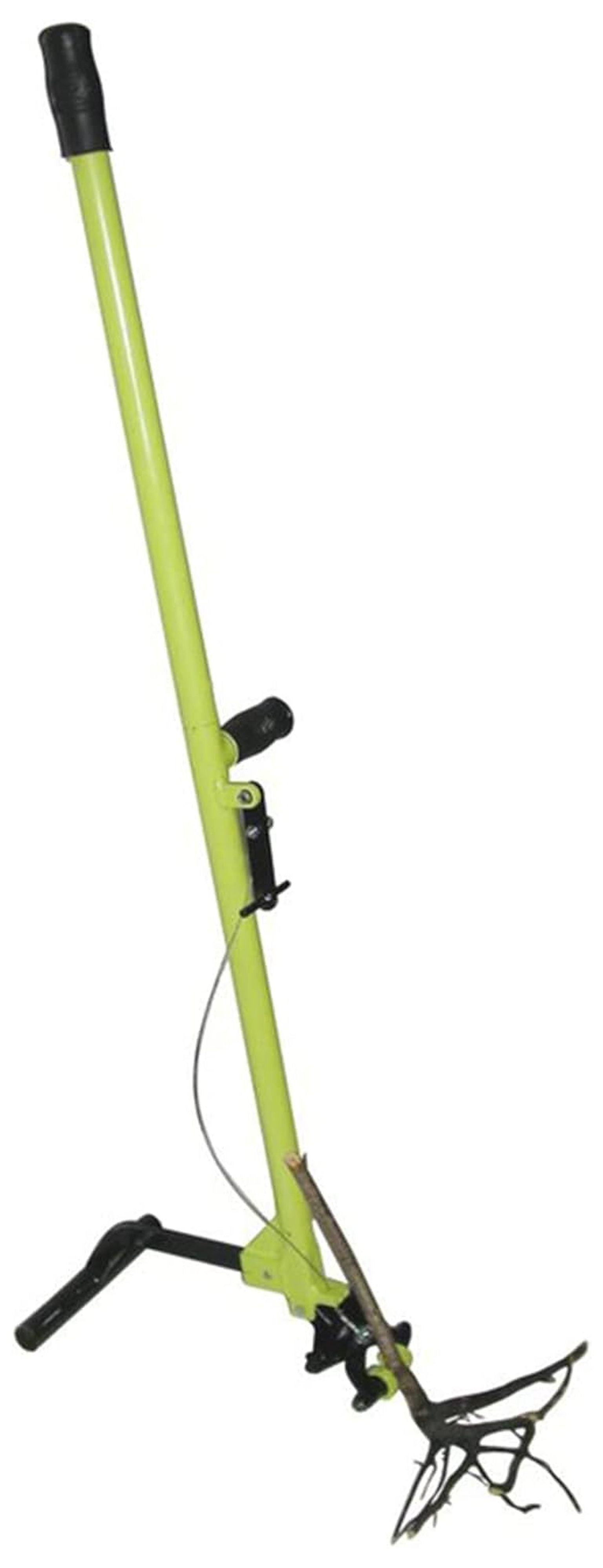 Heavy Duty 4 Foot Long Tubular Steel Handled Shallow Root Lifting ...