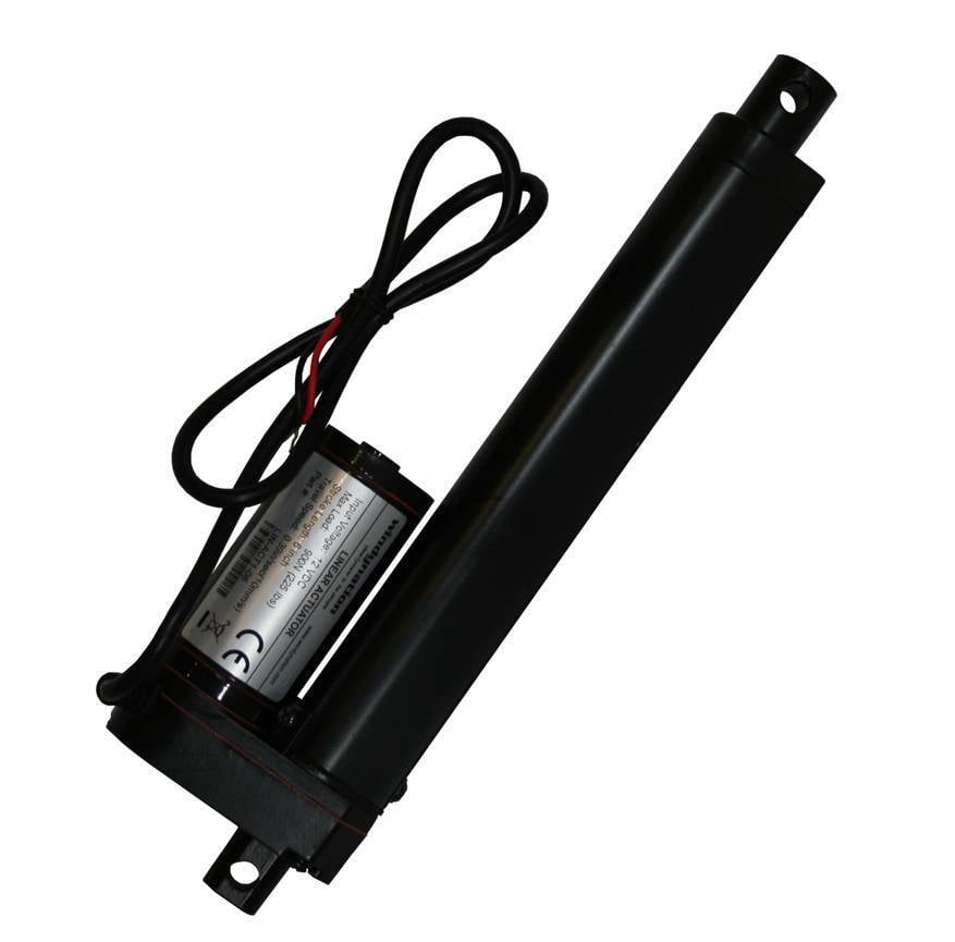 Heavy Duty 4" Inch Linear Actuator Stroke 225 Lb Pound Max Lift 12V V ...