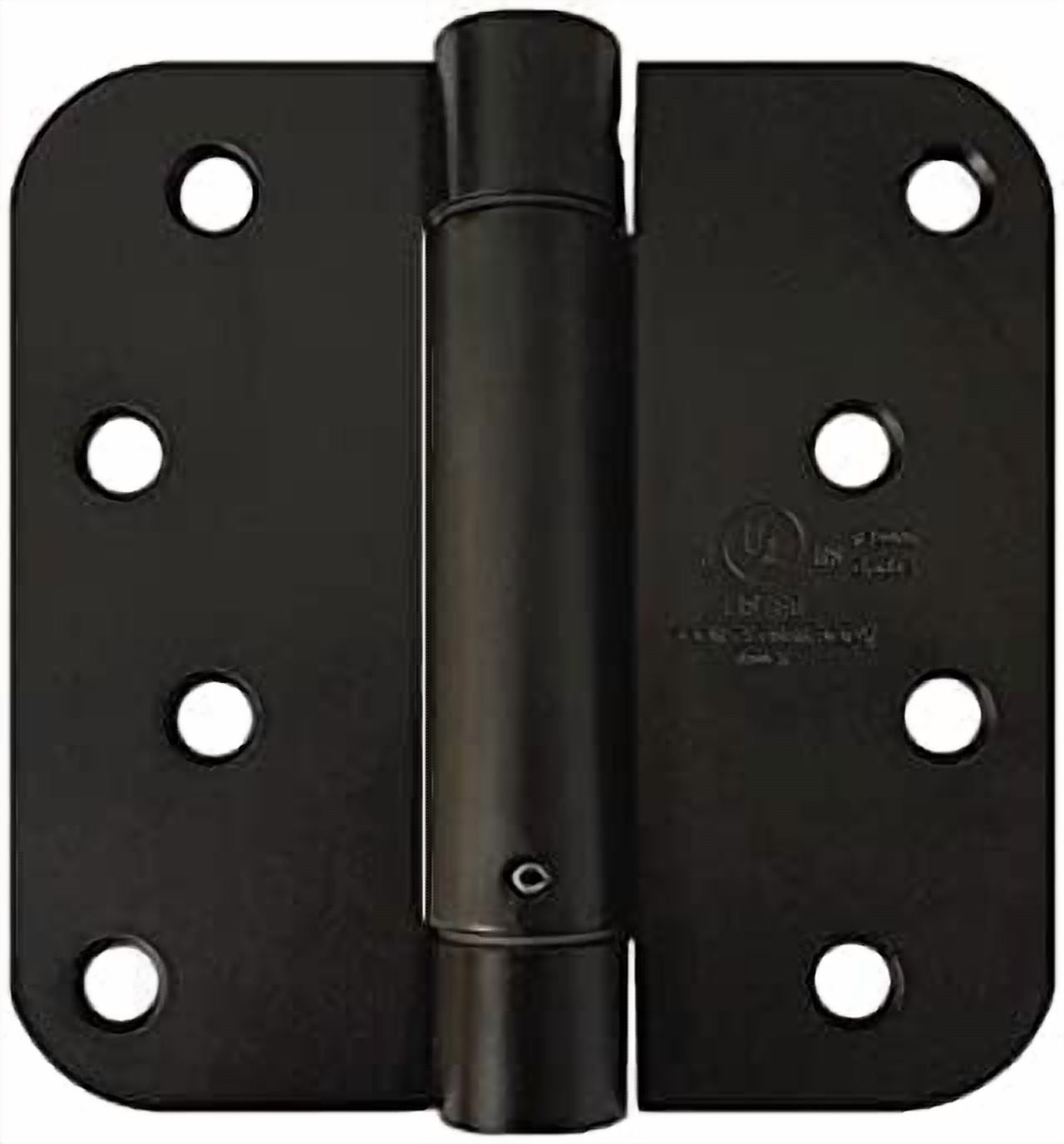 Heavy Duty 4" Inch Self-Closing Spring Loaded Door Hinge with 5/8 ...
