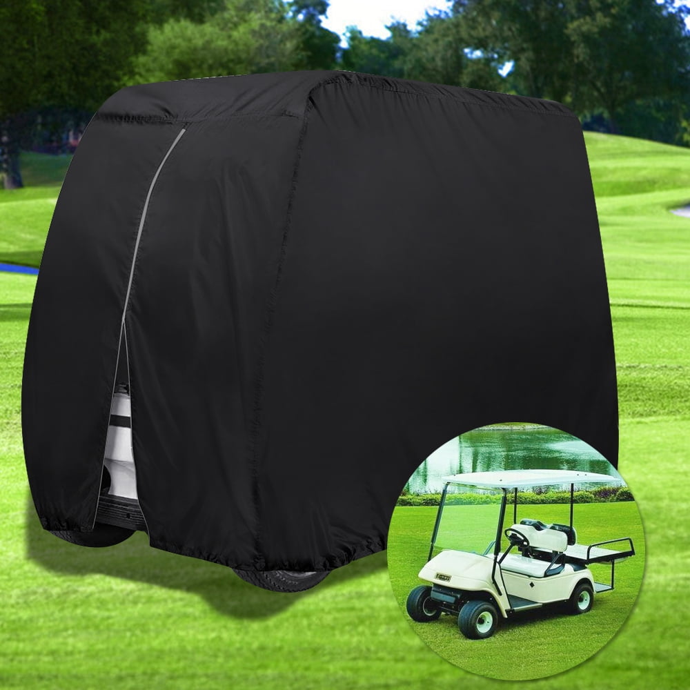 Heavy Duty 4-Passenger Golf Cart Cover, Waterproof & Dustproof, Fits ...