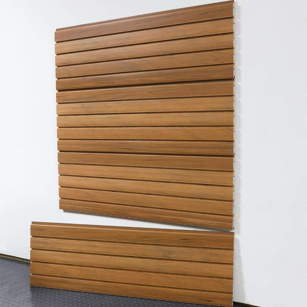 Heavy Duty 4' ft. Slatwall Panels (Set of 4 Panels, Covers 20 sq. ft ...