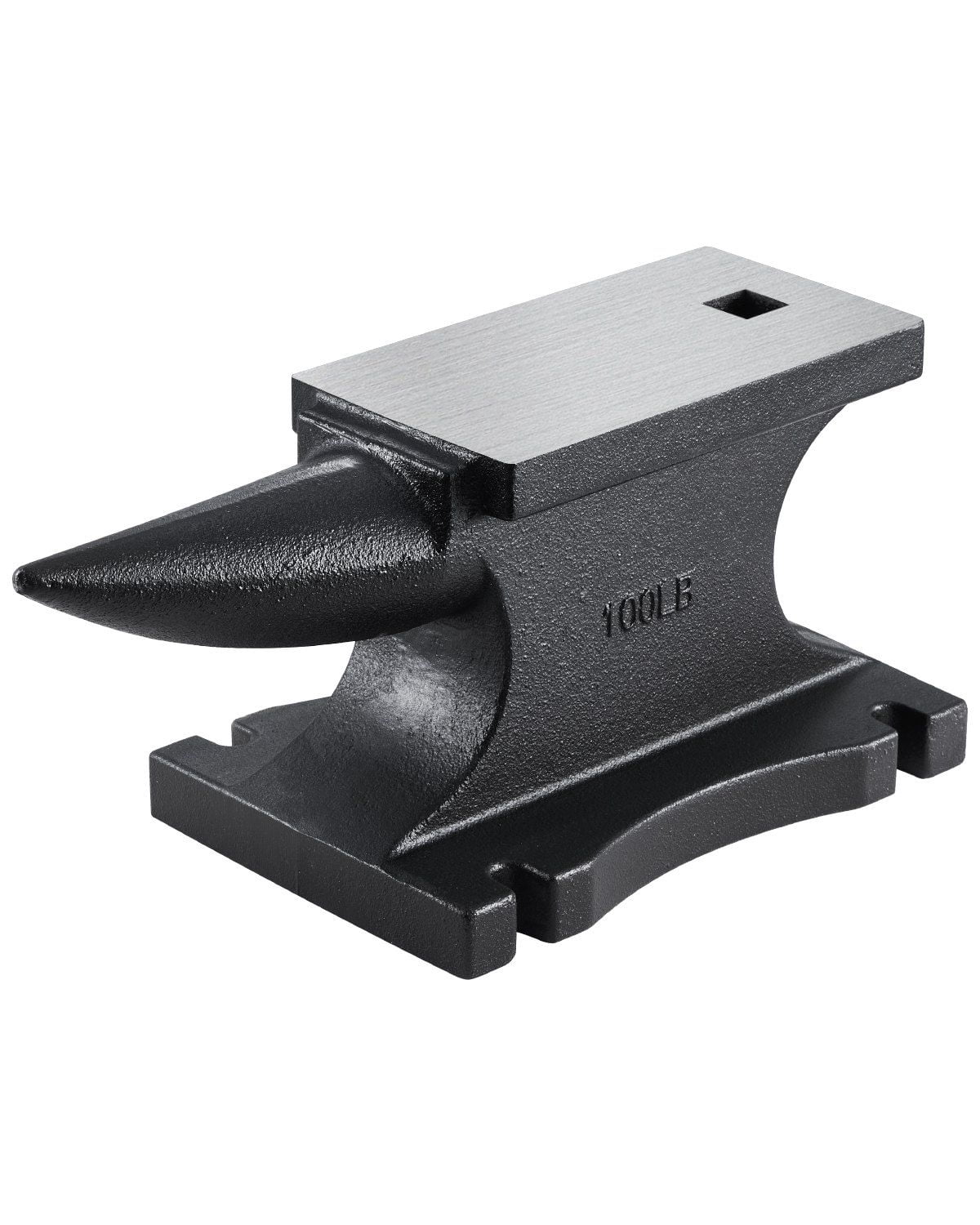 Heavy Duty 45kg Blacksmith Anvil with Round Horn, 10.4x5 Inch Work ...