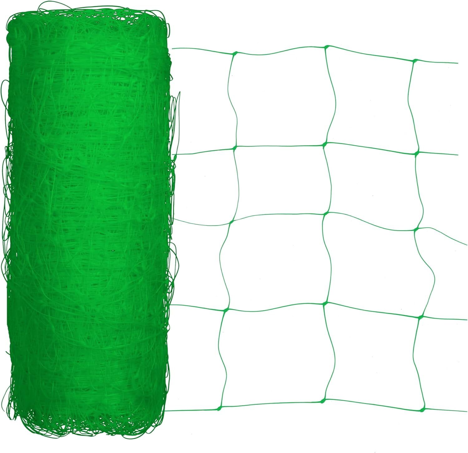 Heavy Duty 47''x328' Green Trellis Netting Roll - Plastic Plant Green ...
