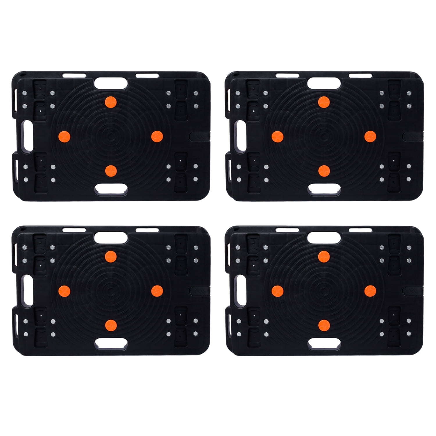 4Pcs Moving Dolly Heavy Duty Rolling Mover Interlocking Moving Dolly ...