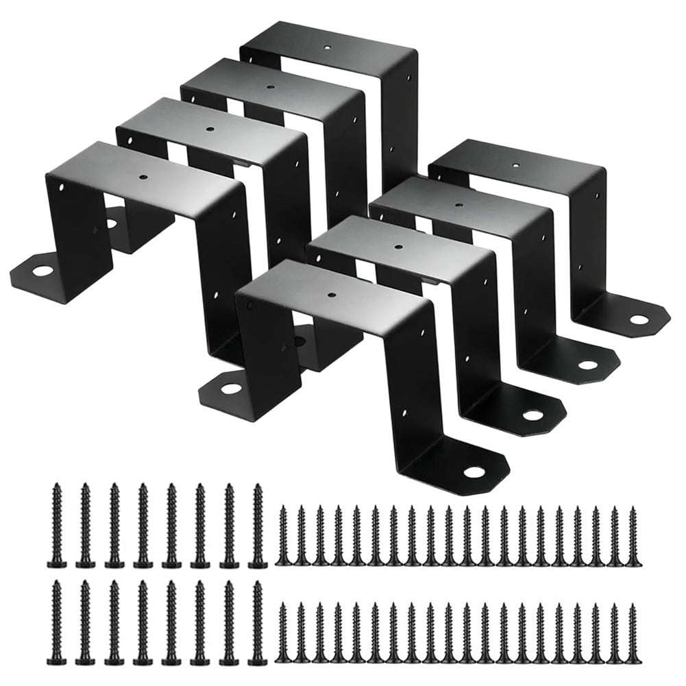 Metal U Brackets Designed for 4x4 Fence Posts Rust Resistant and Long ...