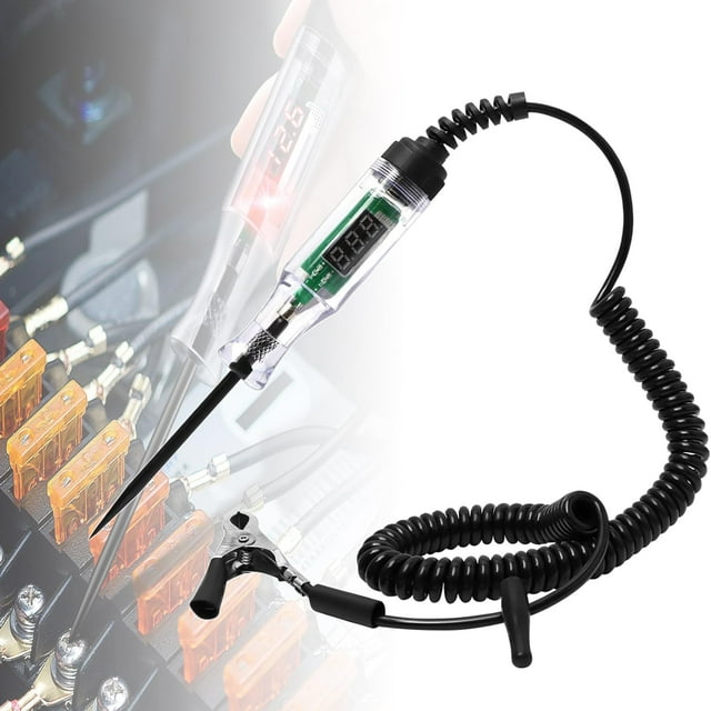 Heavy Duty 5-90V Digital LED Circuit Tester, Automotive Test Lights ...