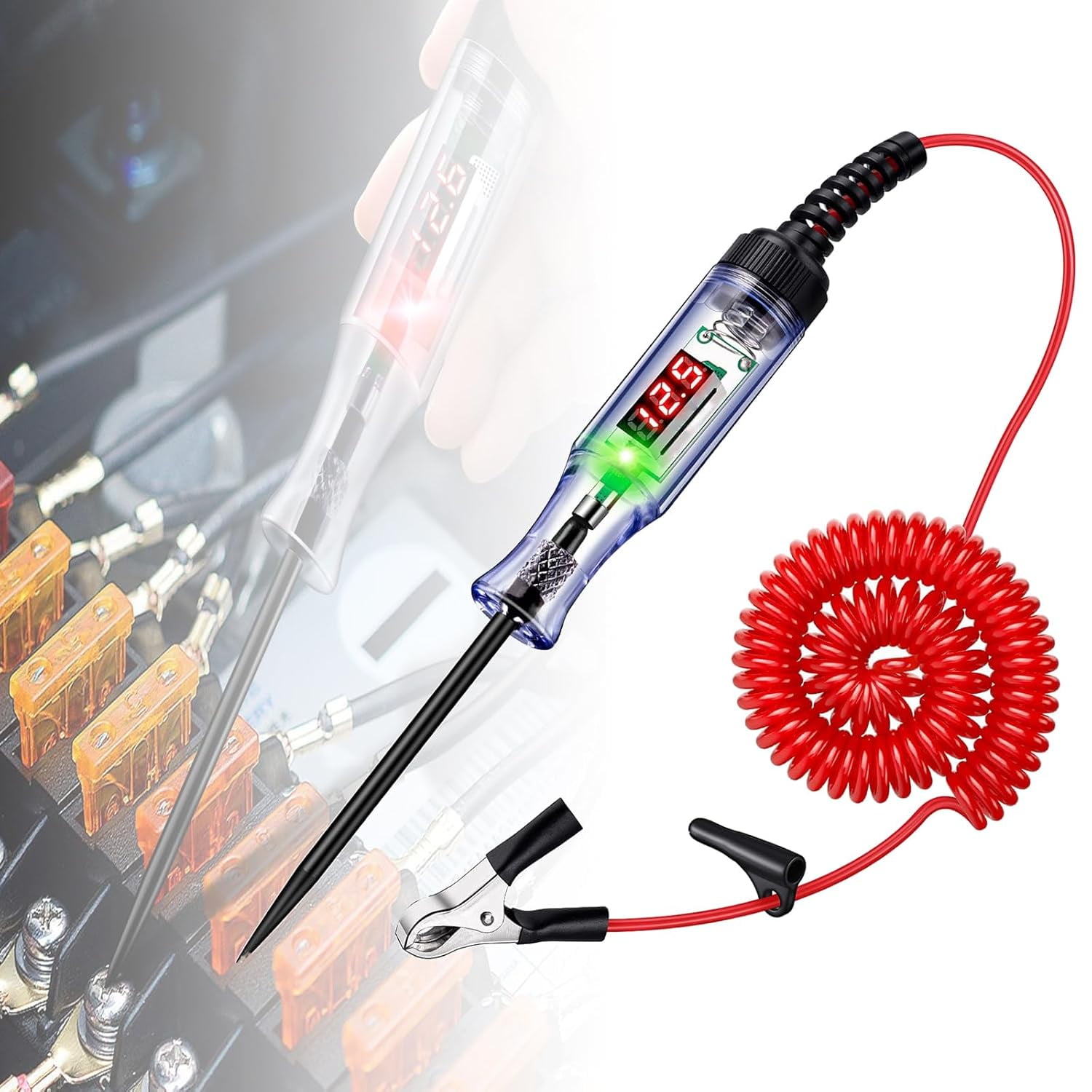 Heavy Duty 5-90V Digital LED Circuit Tester,Automotive Test Lights,Auto ...