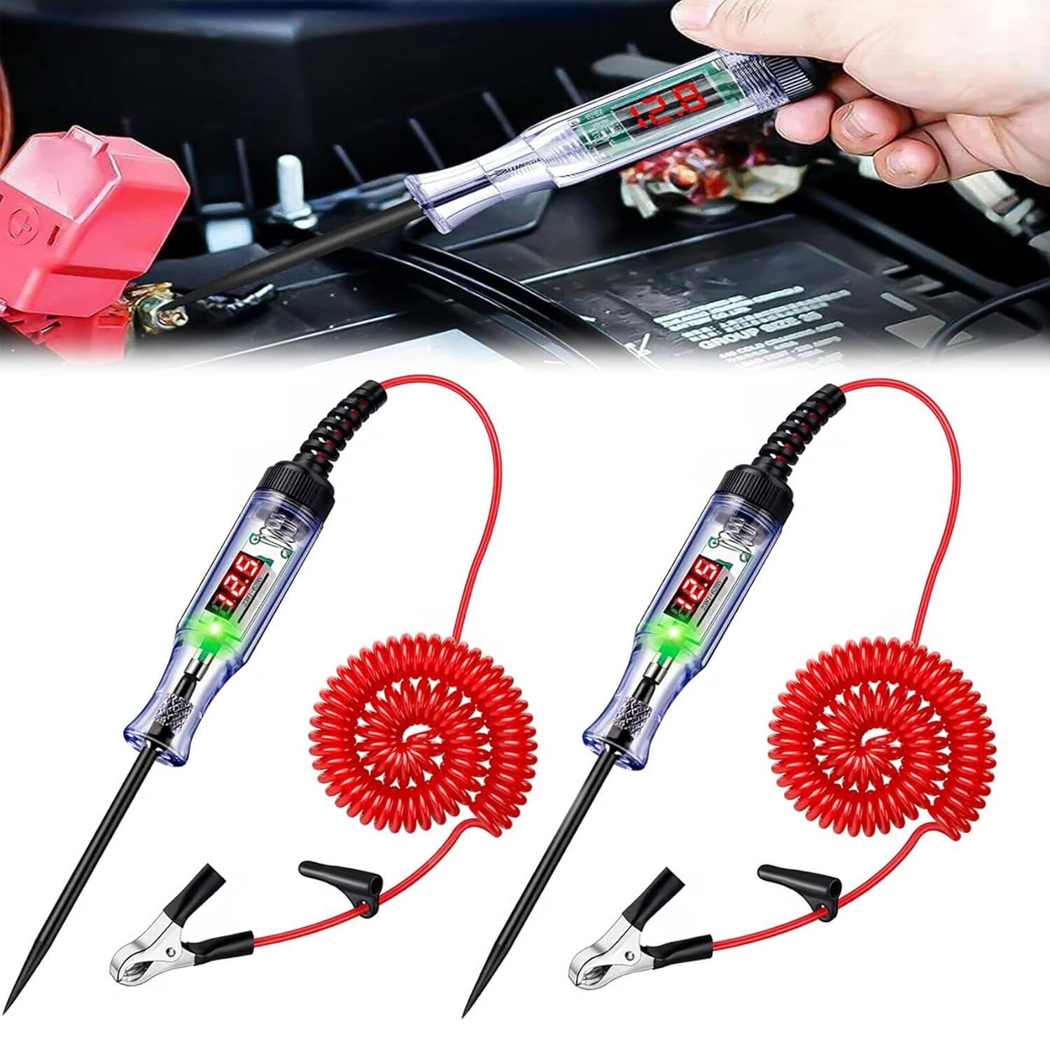 Heavy Duty 5-90v Digital LED Circuit Tester - Ultimate Automotive ...