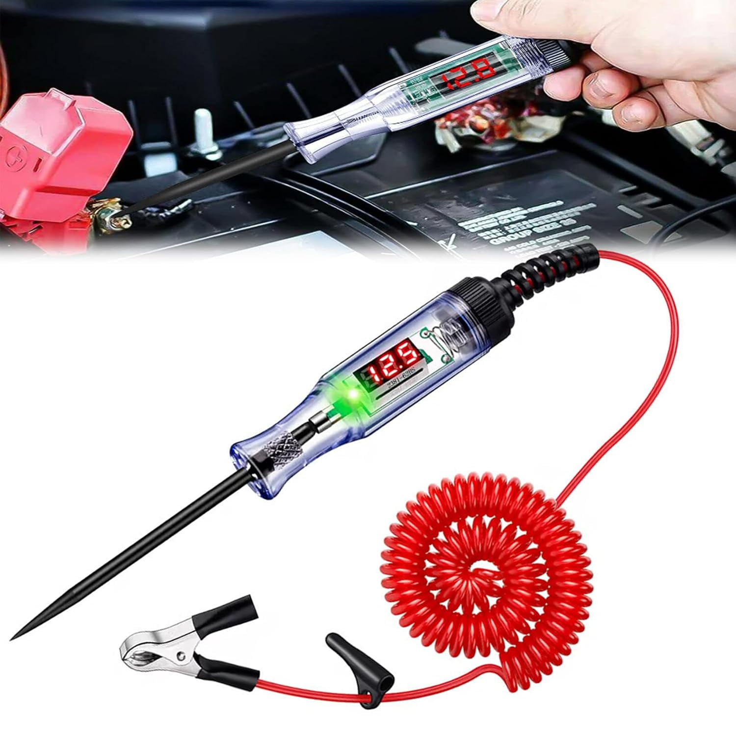 Heavy Duty 5-90v Digital LED Circuit Tester - Ultimate Automotive ...