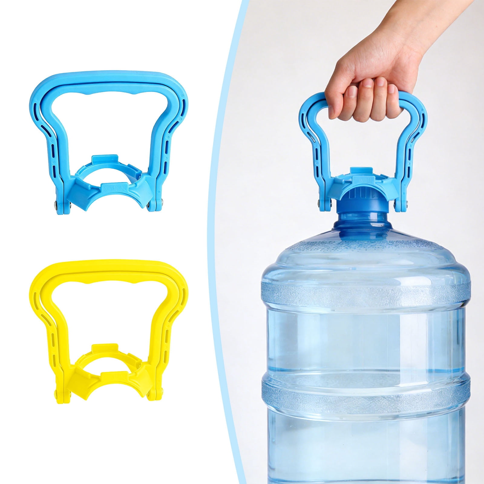 Heavy-Duty 5 Gallon Water Bottle Handle – Dual-Mode Single or Two ...
