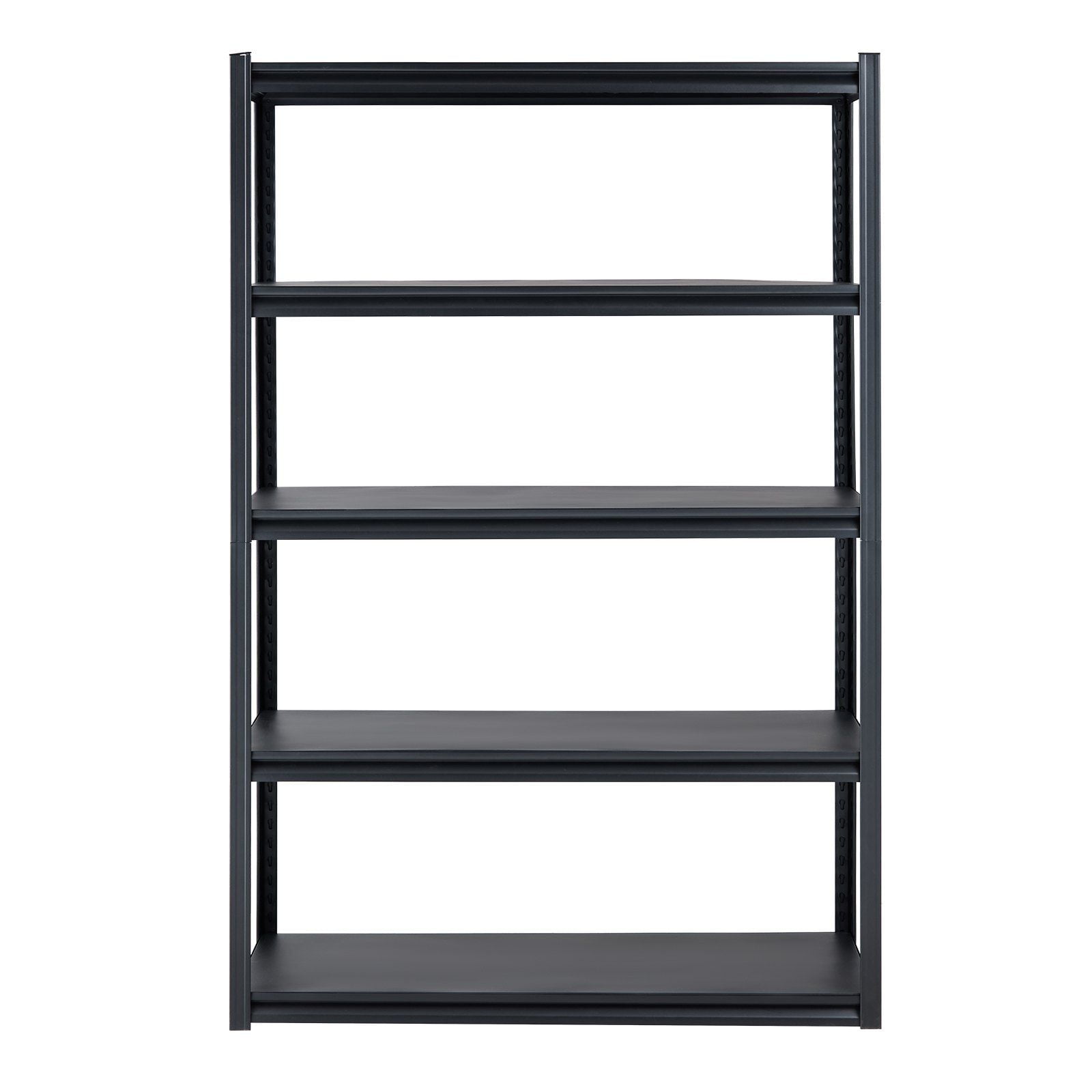 Heavy-Duty 5-Tier Garage Storage Shelves, 24x48x72 Inches, Industrial ...