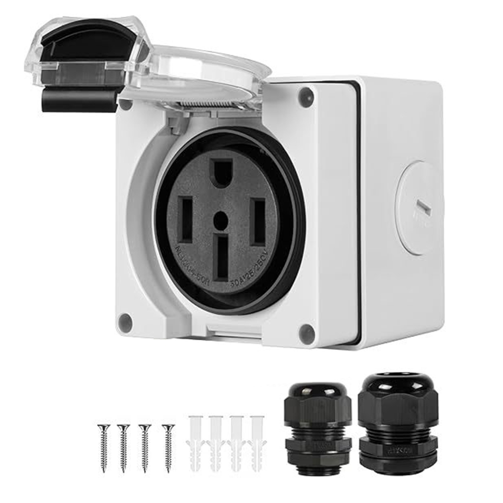Heavy Duty 50Amp Outlet set multifunction Charging Outlet Multipurpose ...