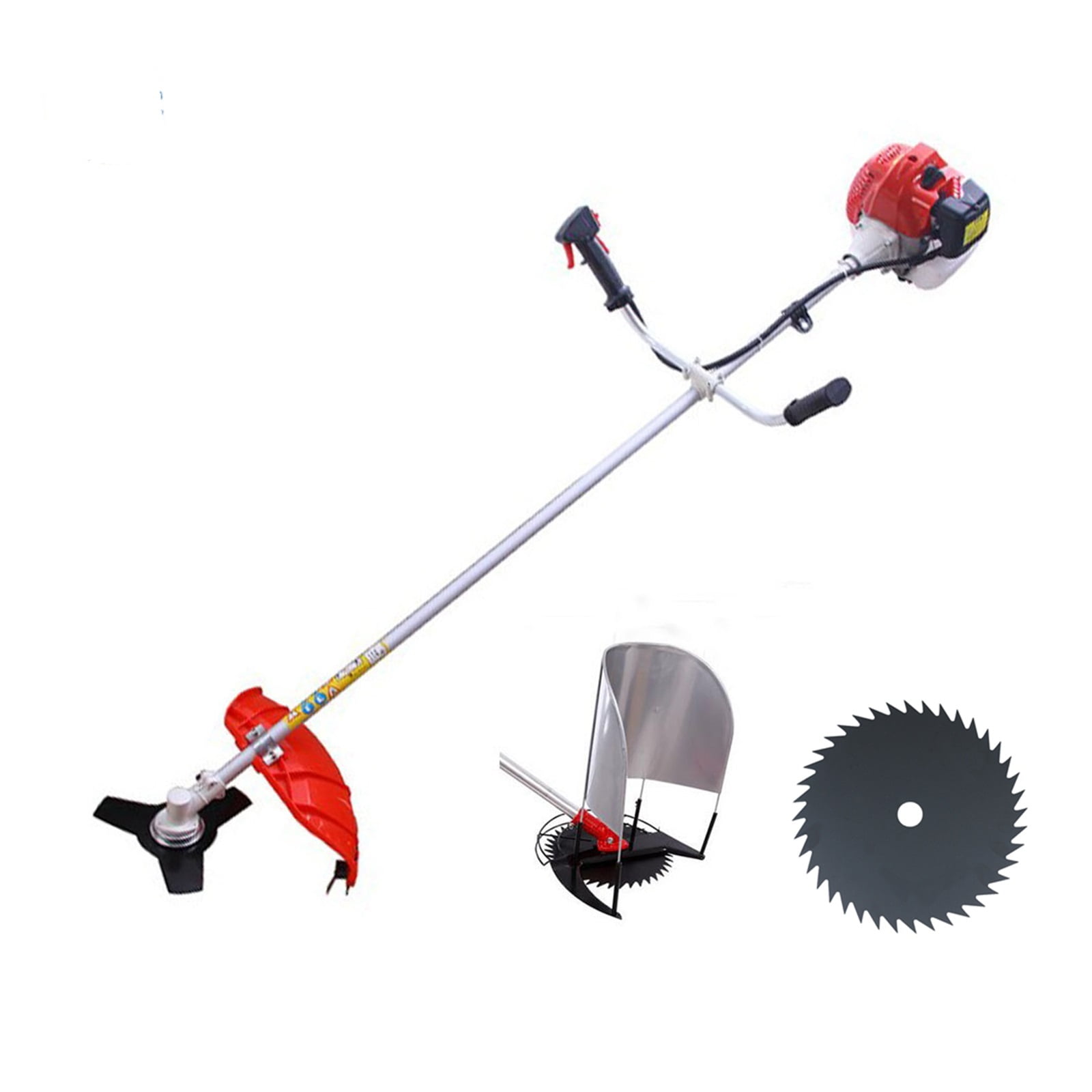 Heavy Duty 52cc Petrol Powered Grass Rice Wheat Cutter Harvest Cutter ...