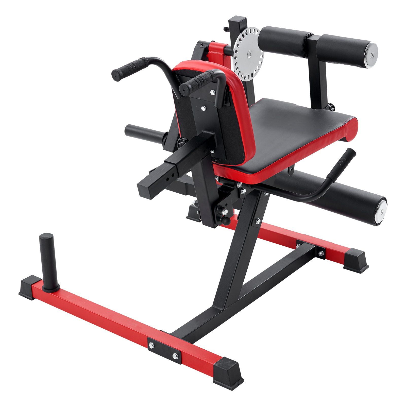 Heavy Duty 550 LBS Capacity Seated Leg Extension and Curl Machine ...