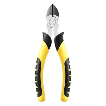 Plastic Handle Electrician Needle Nose Plier Wire Cutter 5" Long ...