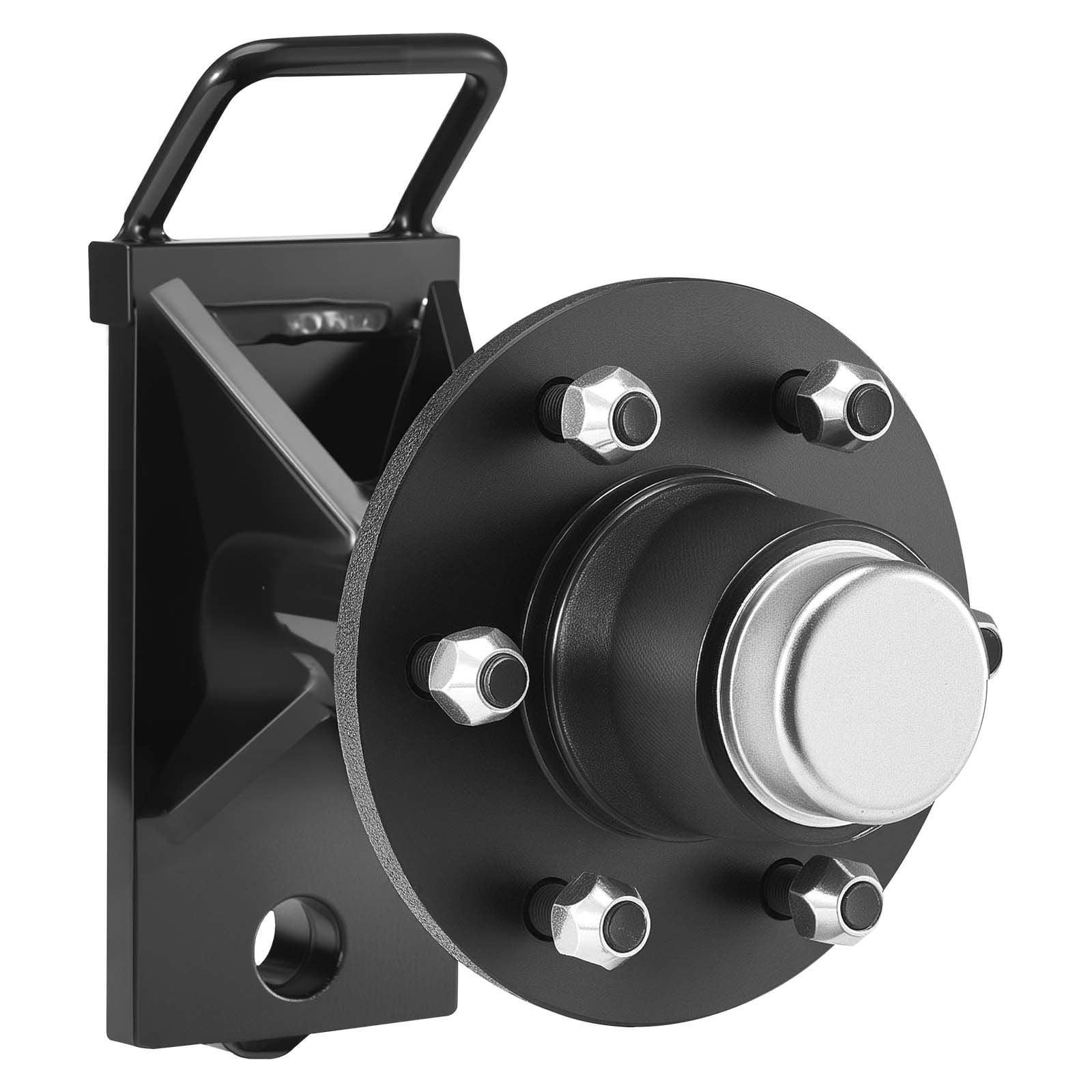 Heavy Duty 6-Lug Shipping Container Wheels Kit with Axle & Ratchet Tie ...