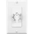 Heavy Duty 60-Minute in-Wall Spring Wound Countdown Timer Switch for ...