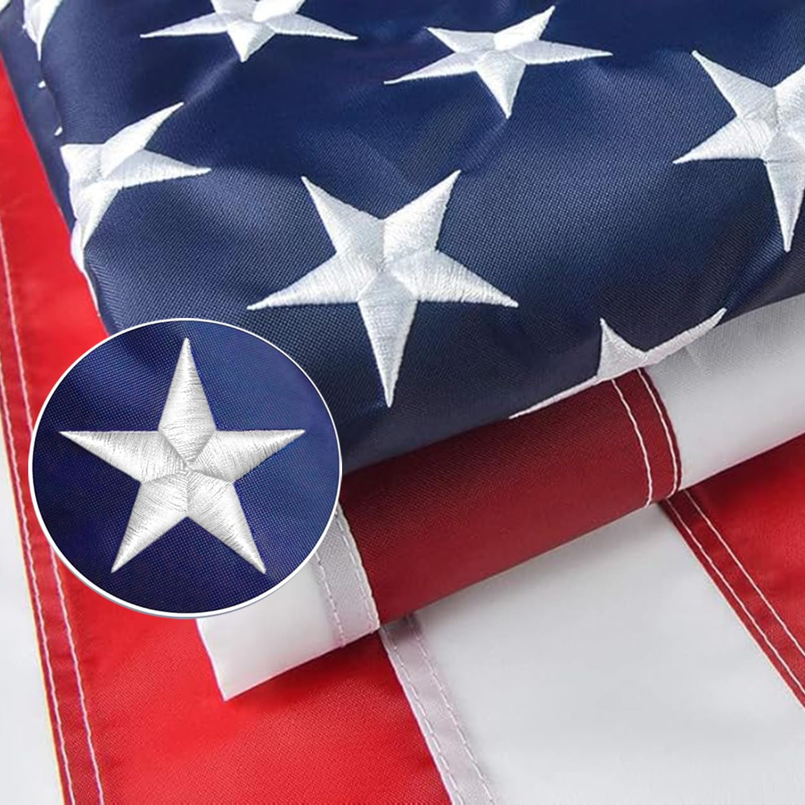 Heavy Duty 600D Polyester,American Flags 4x6 Outdoor Use,Non Fading ...