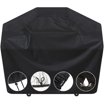 AUQ Round Grill Cover,Waterproof and UV Resistant,Heavy Duty 420D ...