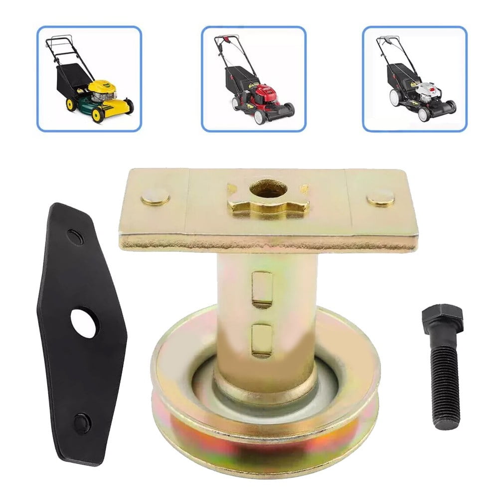 Heavy-Duty 687-02528 Lawn Mower Blade Adapter with Pulley & Easy ...