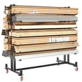 Heavy-Duty 7-Tier Storage Rack - 2000lb Load Rating Adjustable Lumber ...