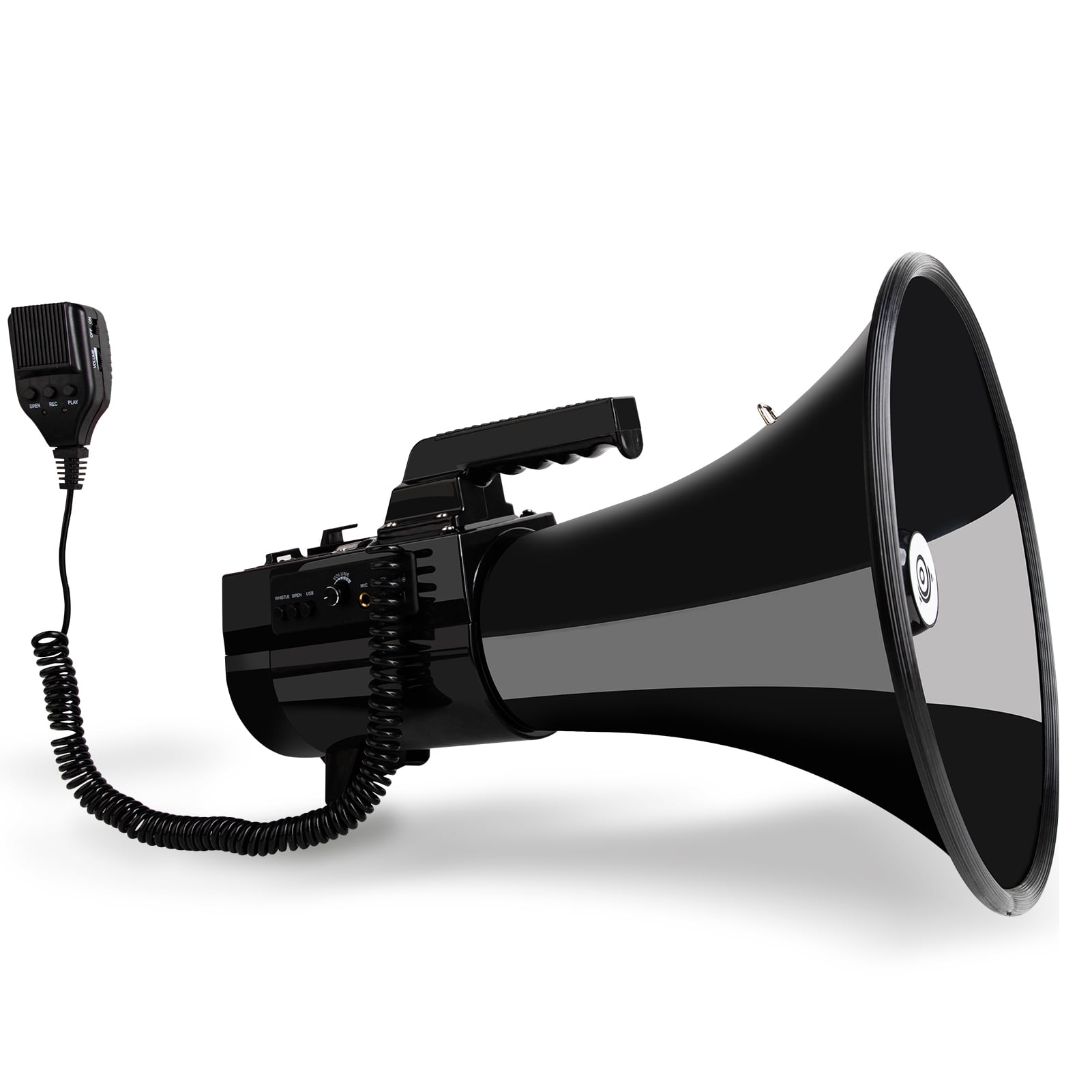My Mealivos75W Professional Megaphone Fits for 2000 Yard Sound Range ...