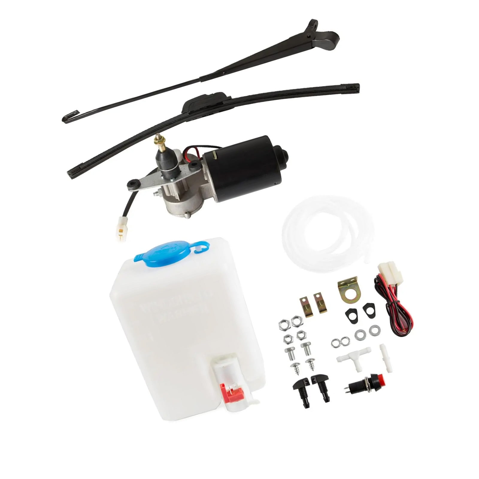 Heavy Duty 90° Wiper Assembly With Integrated Water Sprayer Cleaning ...