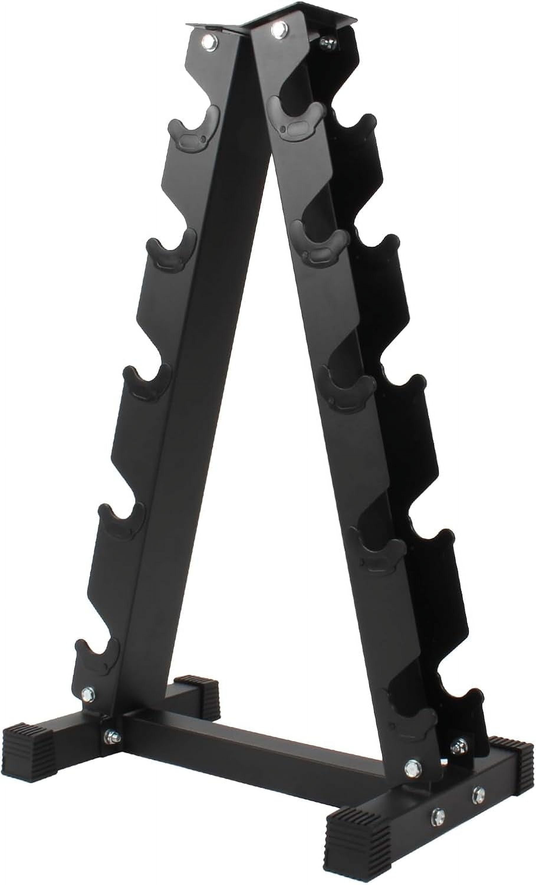 Heavy Duty A-Frame Dumbbell Rack Stand 5 Tier 6 Tier Weight Rack for ...