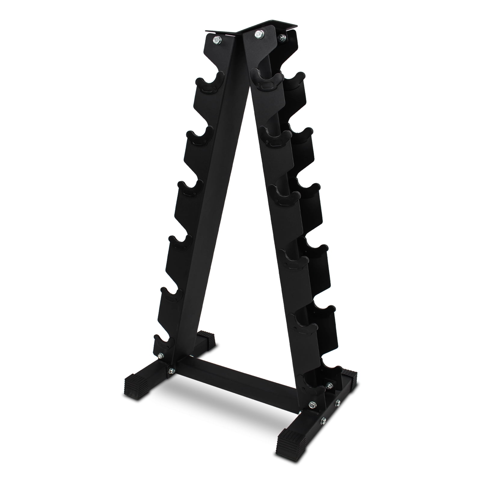 Heavy Duty A-Frame Dumbbell Rack Stand 6 Tier Weight Rack for Dumbbells ...