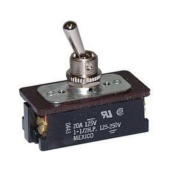 Heavy Duty AC/DC Motor Control Toggle Switch - DPST / On - Off : 30 ...