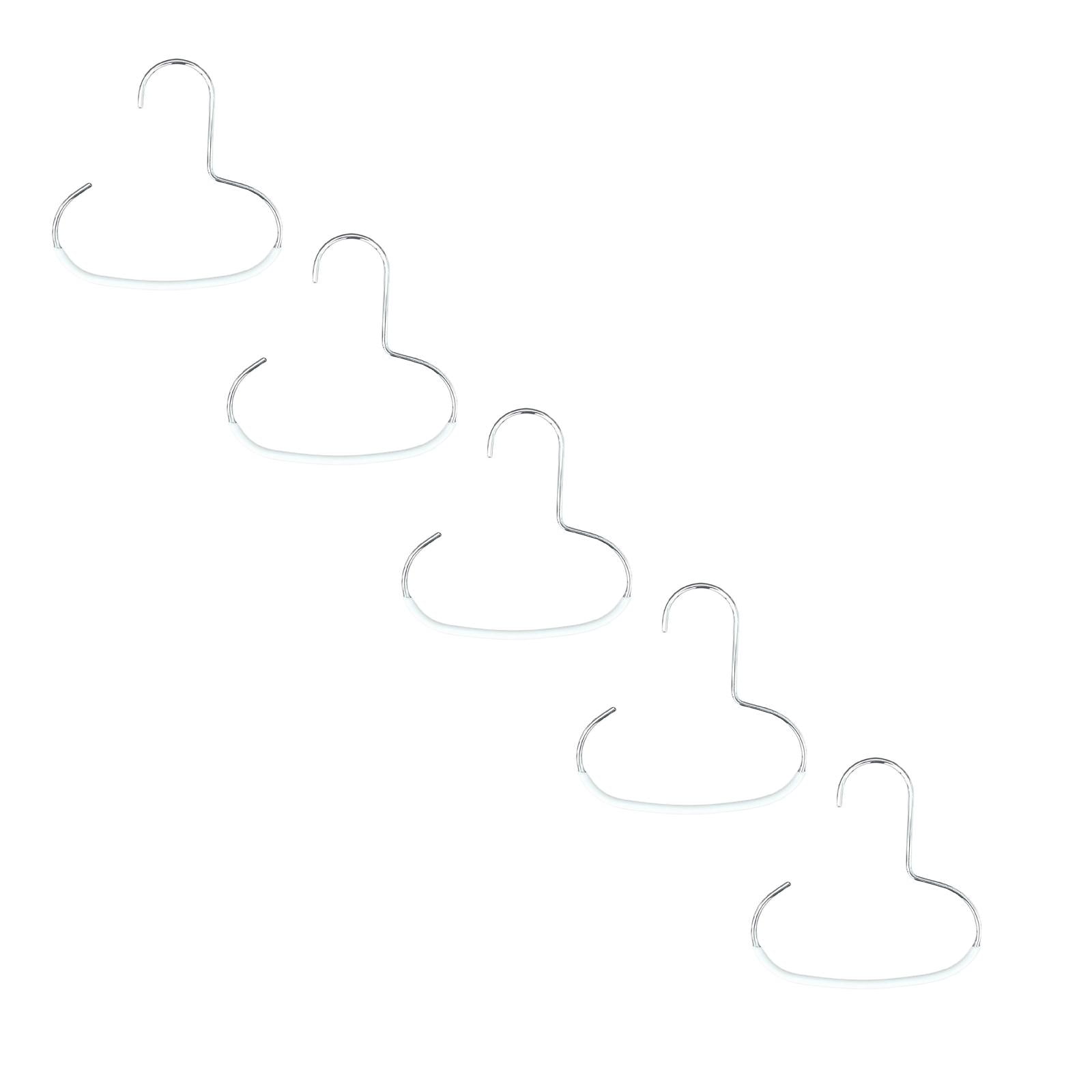 Heavy-Duty Accessory Hanger - Non-Toxic Coated Hook Rack for Scarves ...