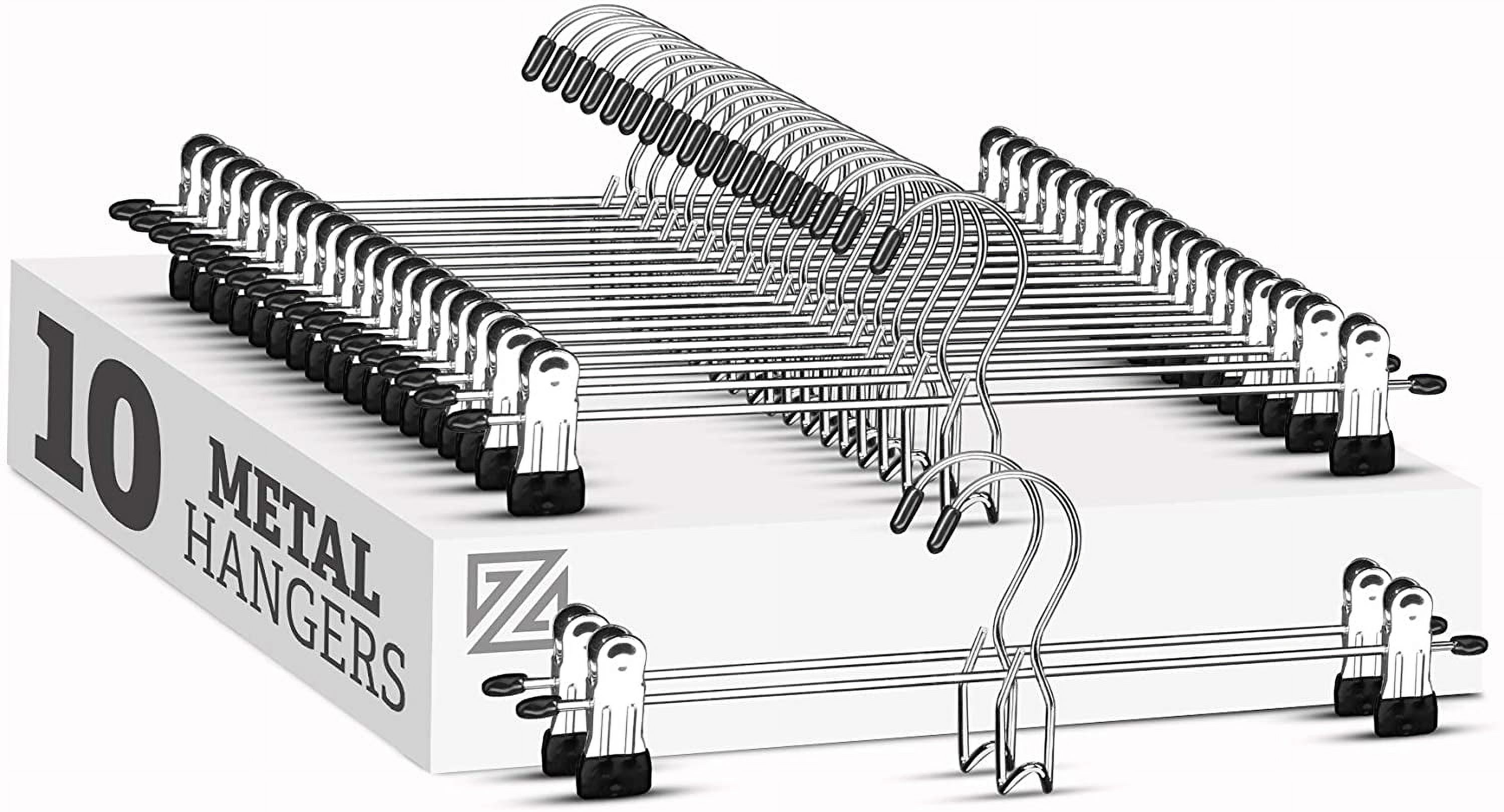 Hanger Central Recycled Black Heavy Duty Plastic Pants & Skirt Bottom ...