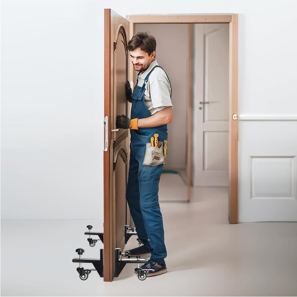 Heavy-Duty Adjustable Door Installation Kit with 500 Lbs Capacity ...