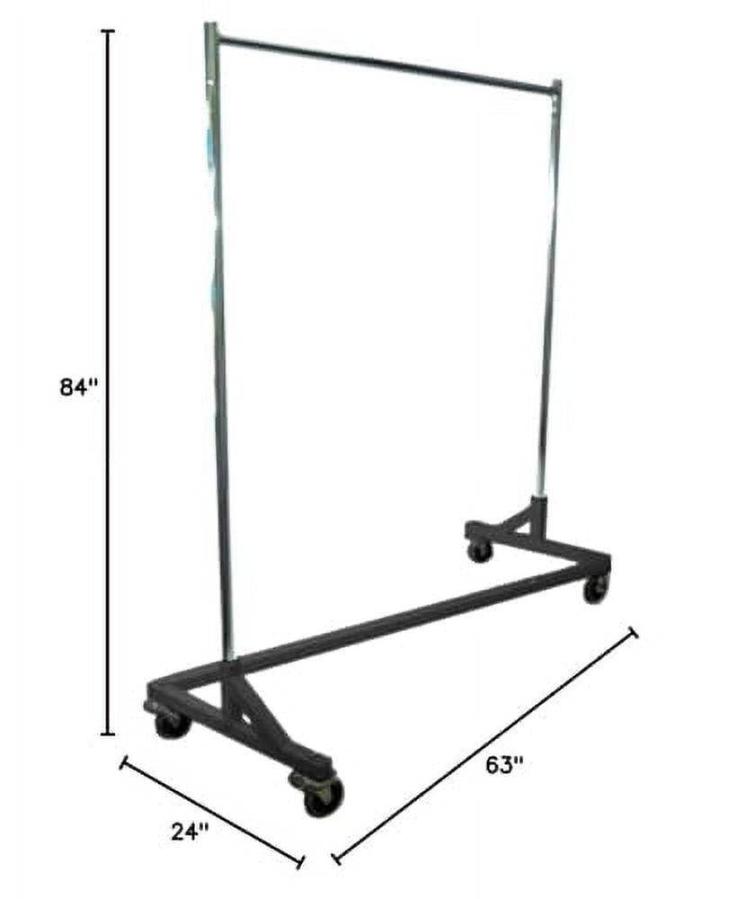 Heavy Duty Adjustable Height Z Rack with Nesting Black Base, 400+ LBS ...