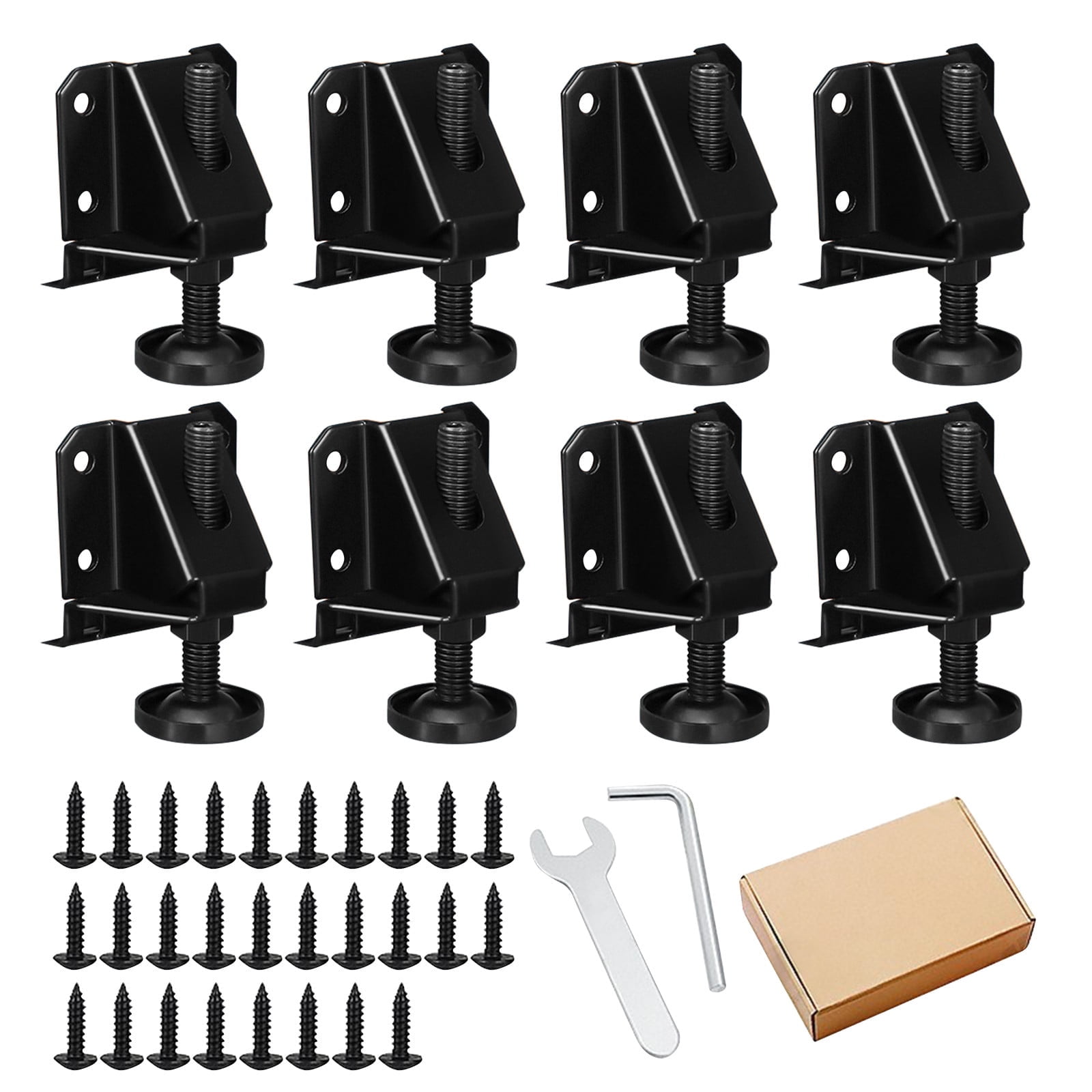 Heavy Duty Adjustable Leveling Feet – 1320LB Capacity, Hex Nut Design ...