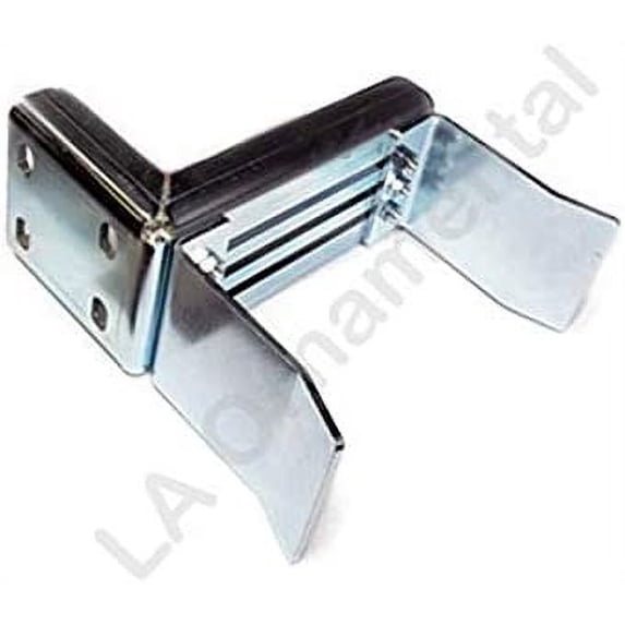 Heavy Duty Adjustable Slide Gate Receiver Latch Steel Gate Limit Stop ...