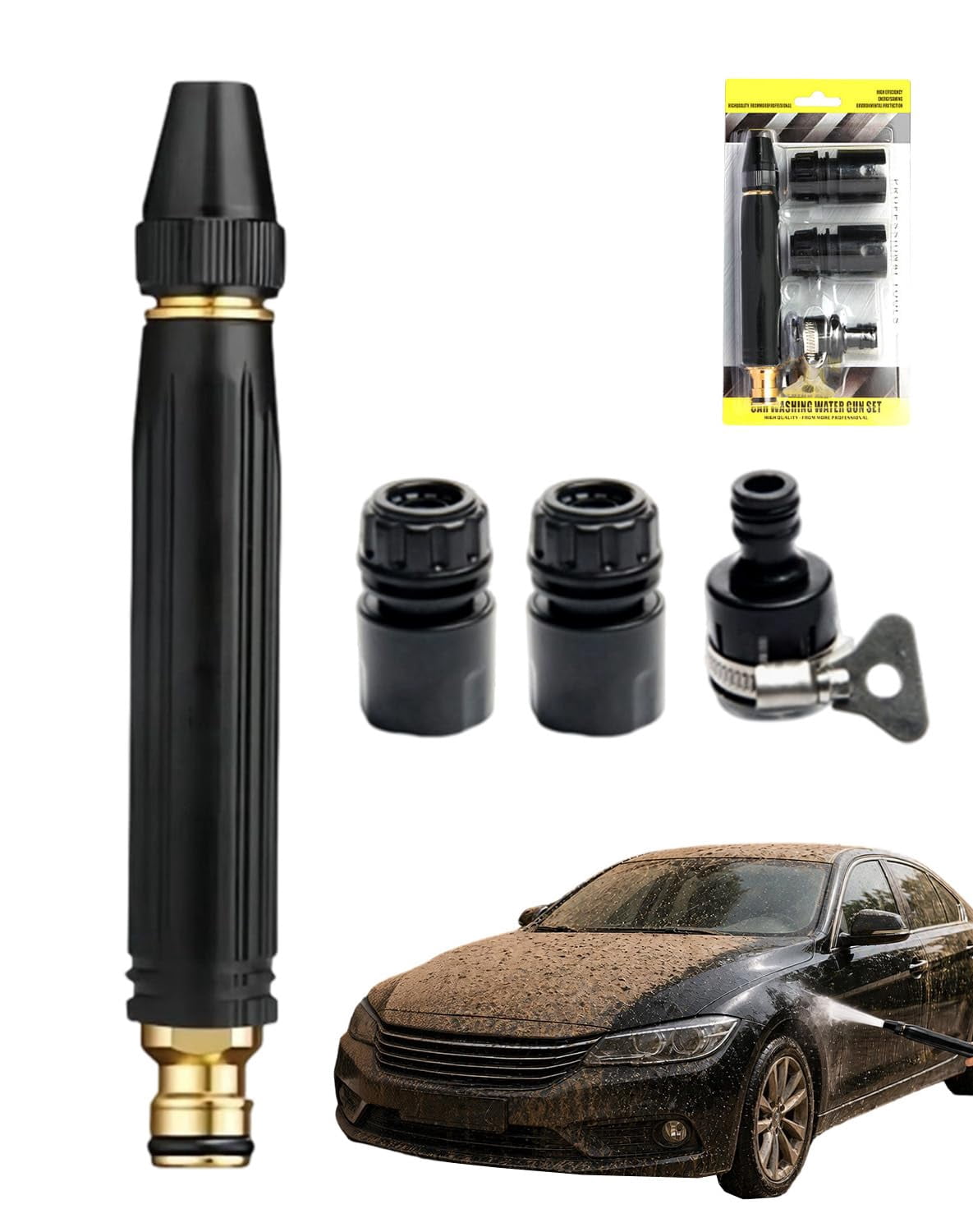 Heavy Duty Adjustable Twist Hose Nozzle Jet Sweeper Nozzle - 2026 ...