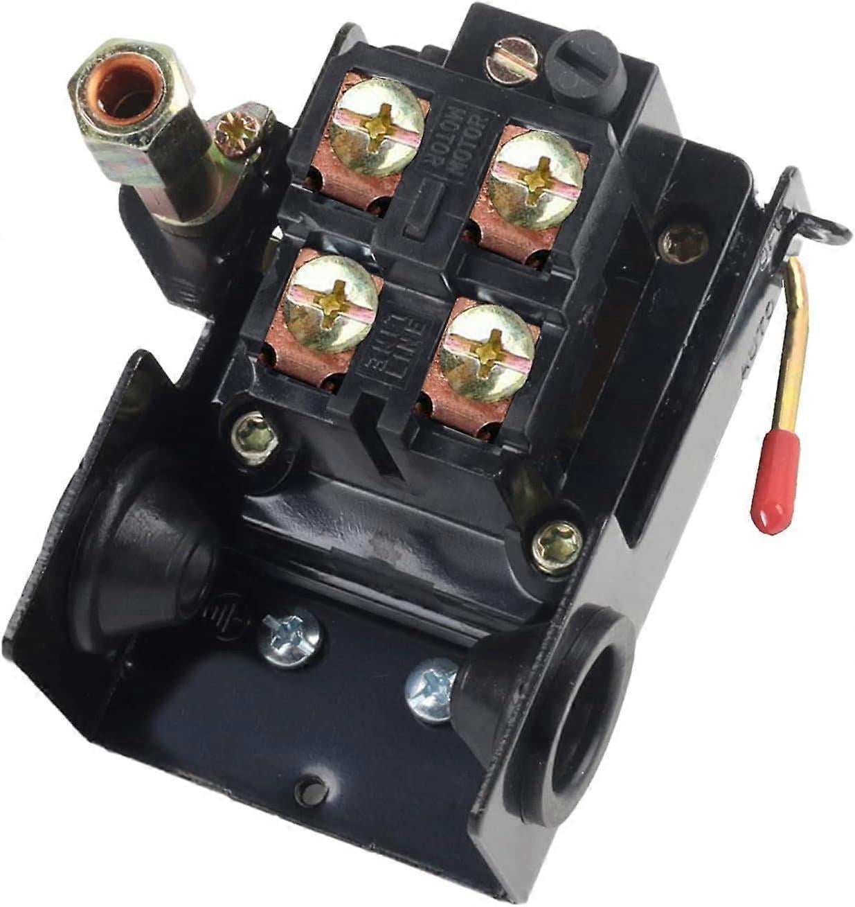 Heavy Duty Air Compressor Pressure Switch Control 90-125 psi Single ...