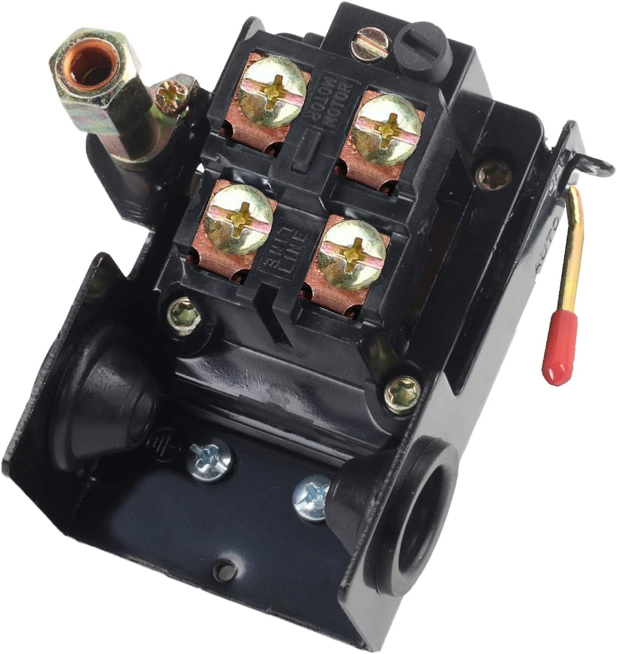 Heavy Duty Air Compressor Pressure Switch Control 90-125 psi Single ...