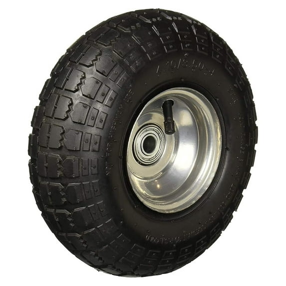 Heavy Duty Air Tire Replacement Wheel, Extra Wide Tires for Wagon ...
