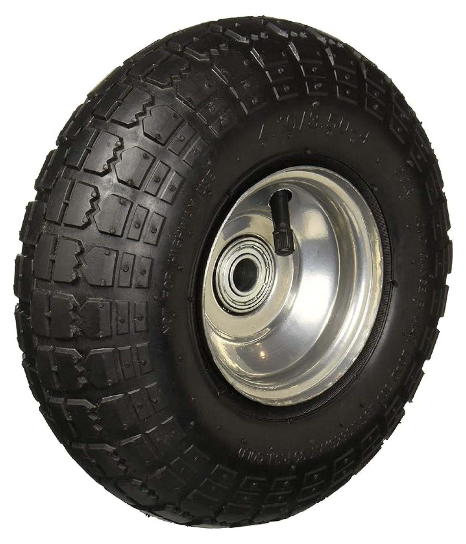 Heavy Duty Air Tire Replacement Wheel, Extra Wide Tires for Wagon ...