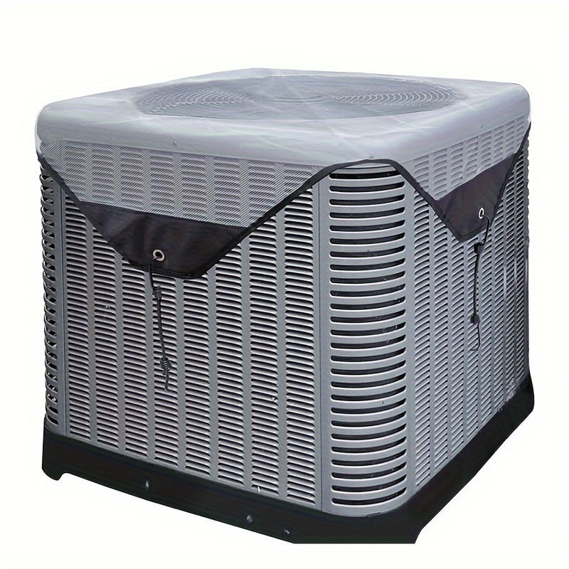 Heavy-Duty All-Season AC Cover with PVC Nylon Mesh. Fits 28/32/36 Sq ...