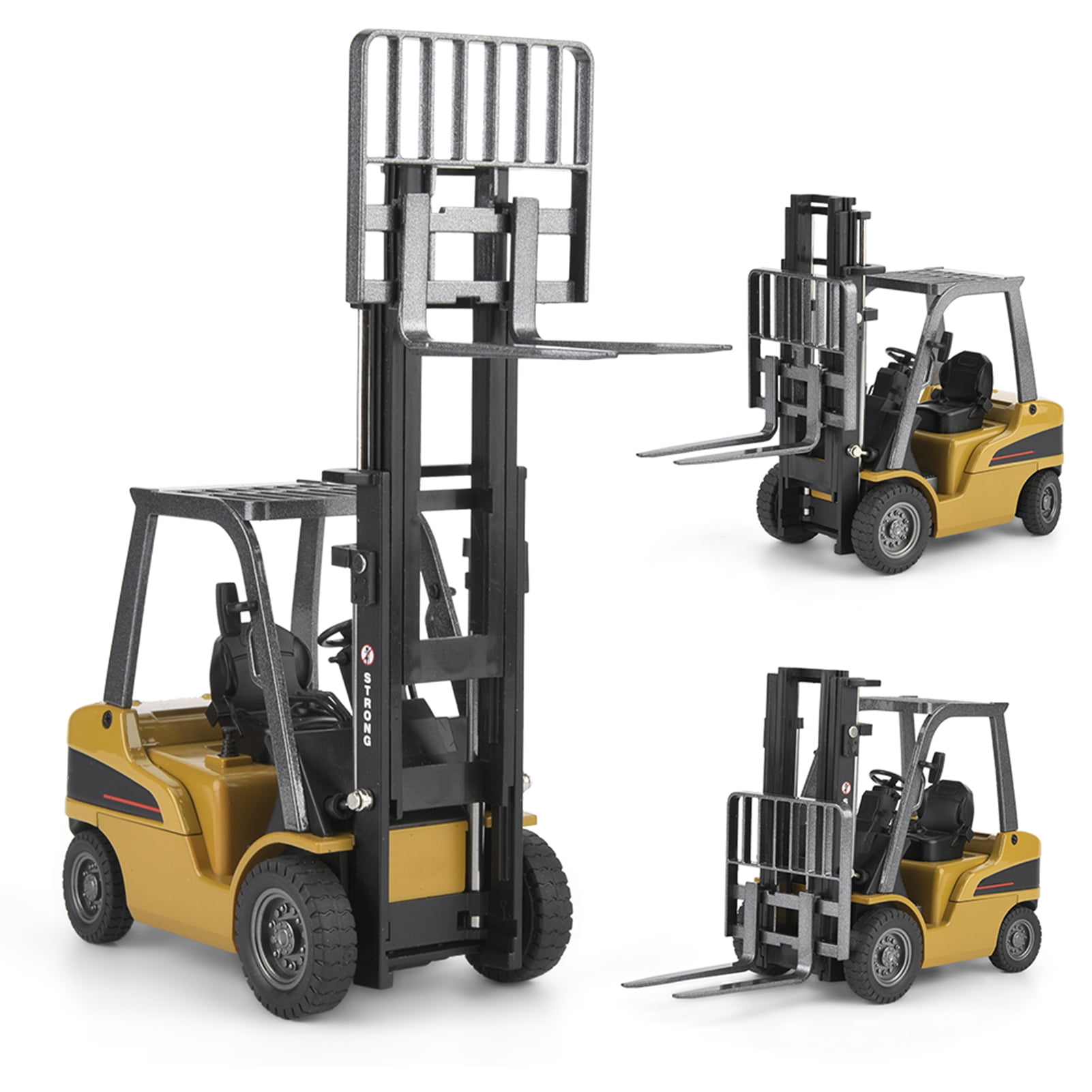 Heavy,Duty Alloy Forklift Model, Detailed Design Rubber Tires For ...